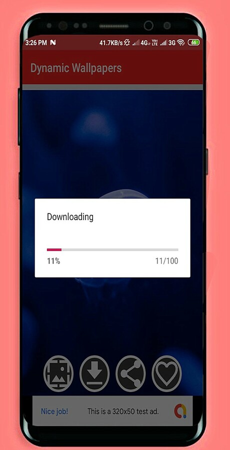 Dynamic Wallpapers Android App With Firebase Back-end by Akshay2662